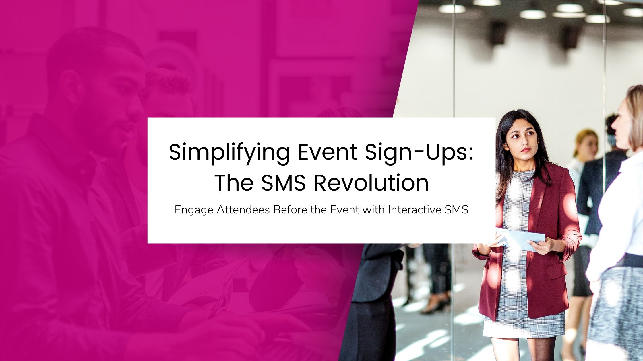 Transforming Event Registration with SMS Marketing and the Message Reply Block